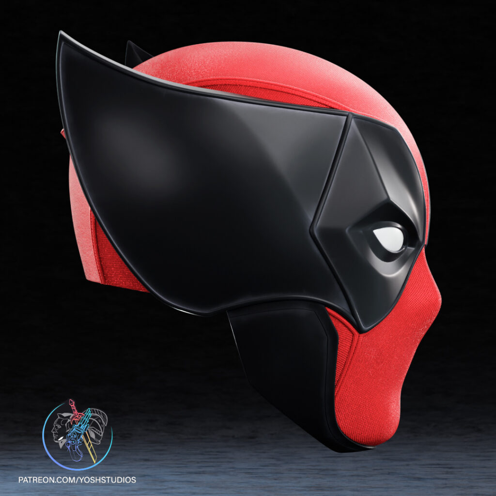 Wolverine Deadpool Mask 3D Print File STL – Yosh Studios