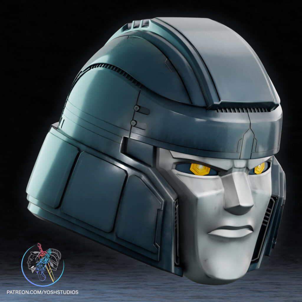 Megatron One Mask 3D Printer STL File – Yosh Studios