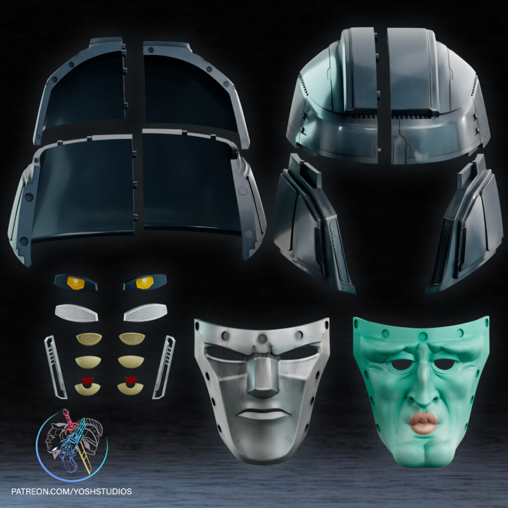 Megatron One Mask 3D Printer STL File – Yosh Studios