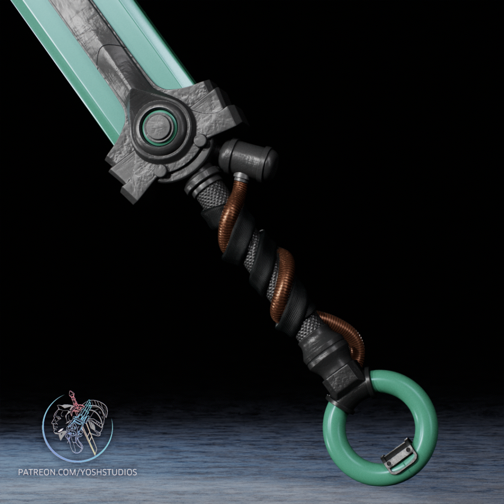Ekko Sword Arcane 3D Printer STL File – Yosh Studios