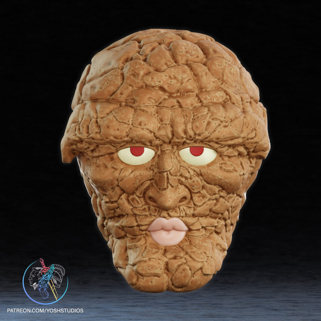 The Thing Mask 3D Printer File STL – Yosh Studios