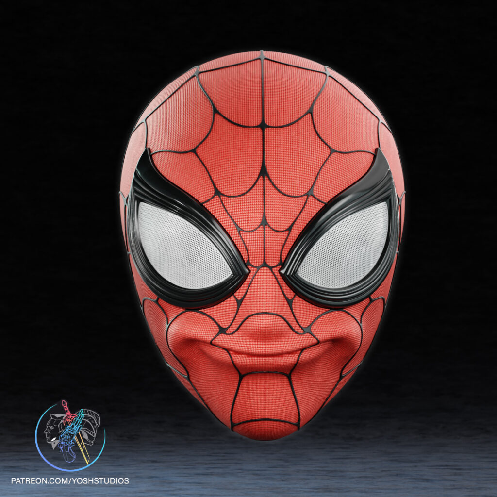 Derpy Spider-Man Mask 3D Printer File STL – Yosh Studios