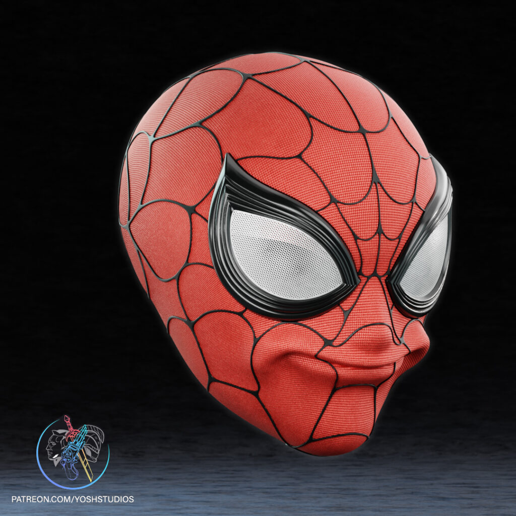 Derpy Spider-Man Mask 3D Printer File STL – Yosh Studios