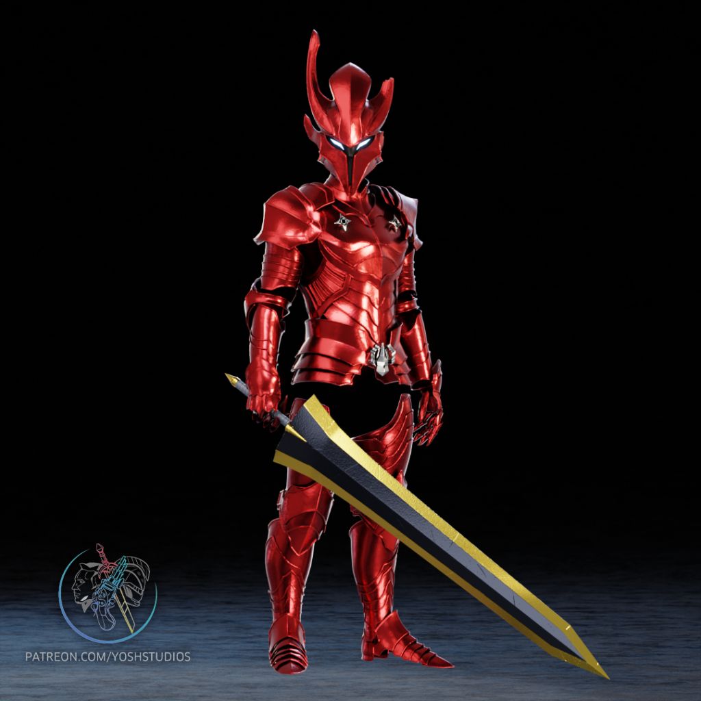 Igris Armor 3D Printer STL File – Yosh Studios