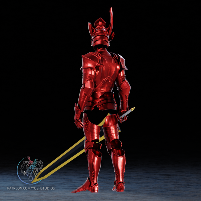 Igris Armor 3D Printer STL File – Yosh Studios