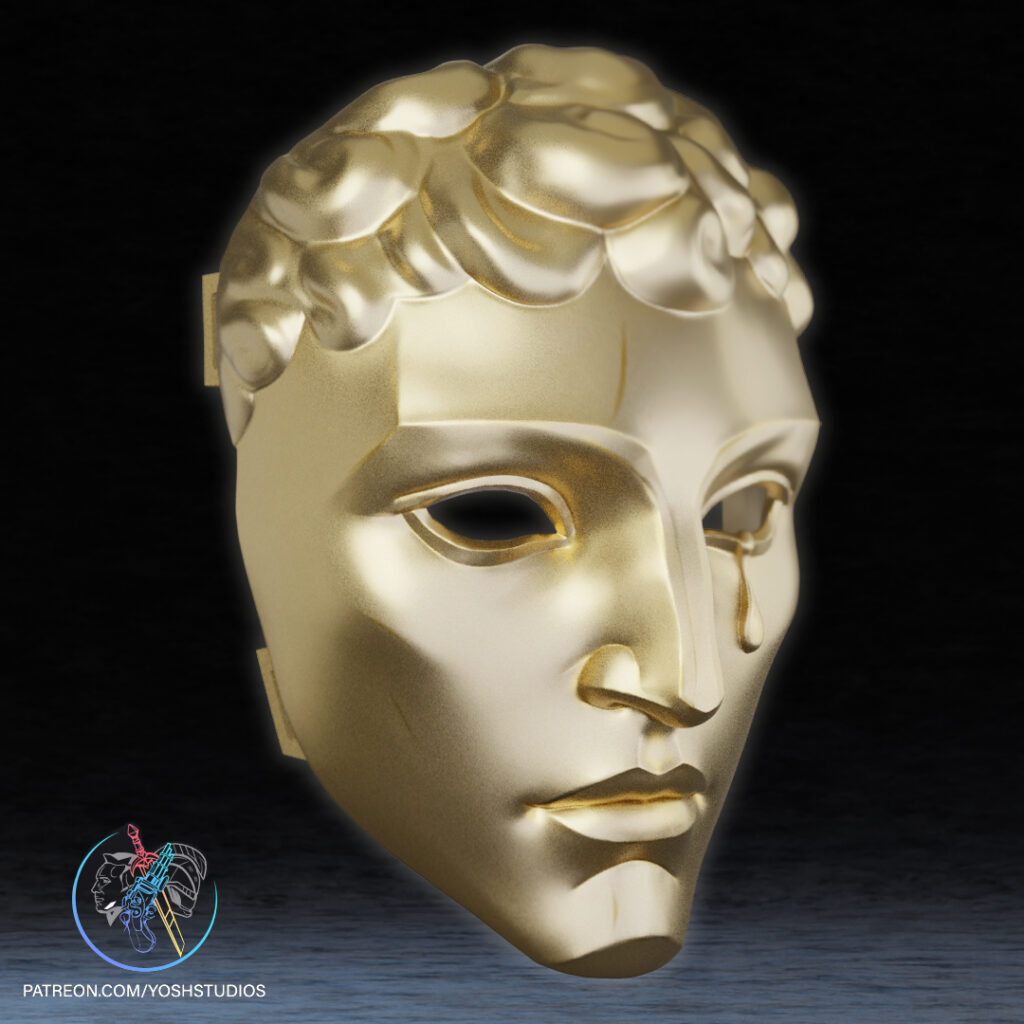 Adam Warlock Blood Mask 3D Printer STL File – Yosh Studios