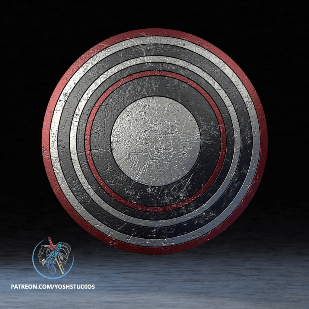 US Agent Shield Thunderbolts 3D Printer STL File – Yosh Studios