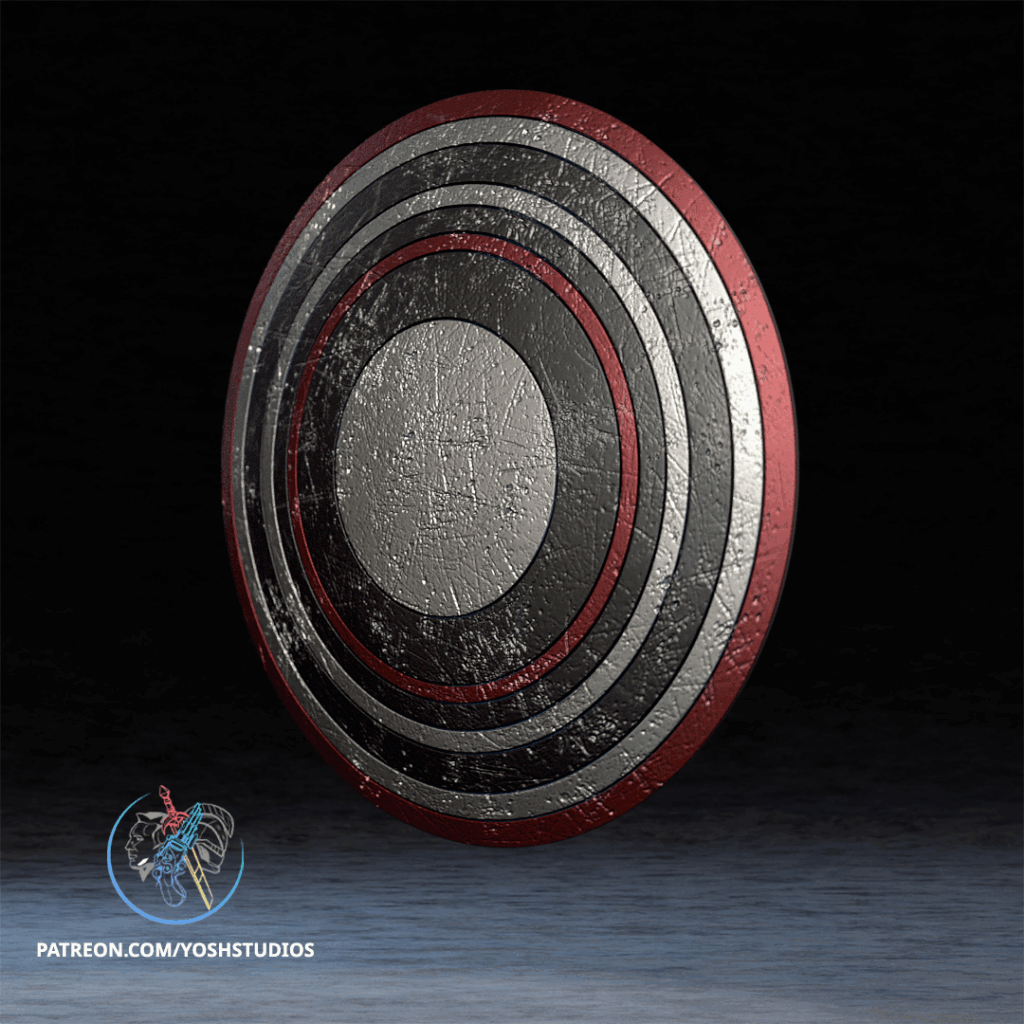 US Agent Shield Thunderbolts 3D Printer STL File – Yosh Studios