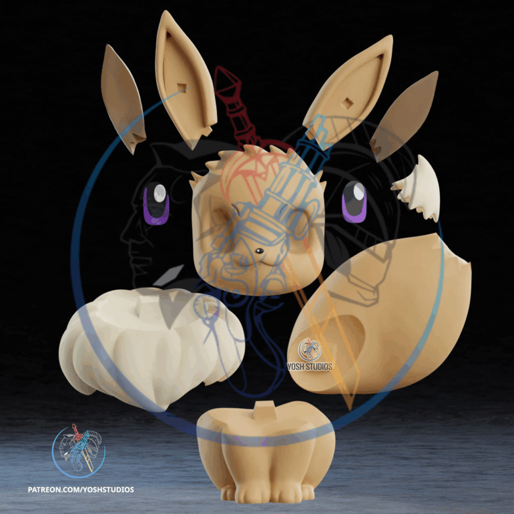 Life Size #0133 3D Printer STL File – Yosh Studios